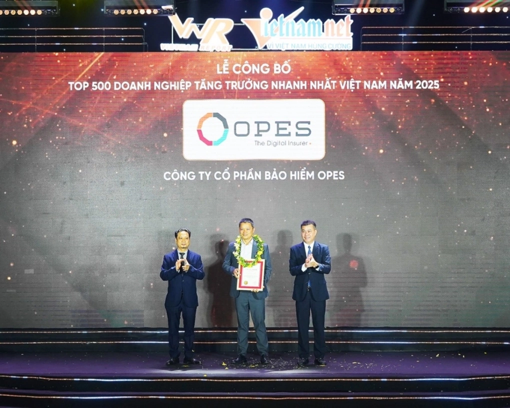 OPES ghi dấu ấn tại FAST500 với vị trí dẫn đầu ngành bảo hiểm phi nhân thọ – Bảo hiểm thời đại số